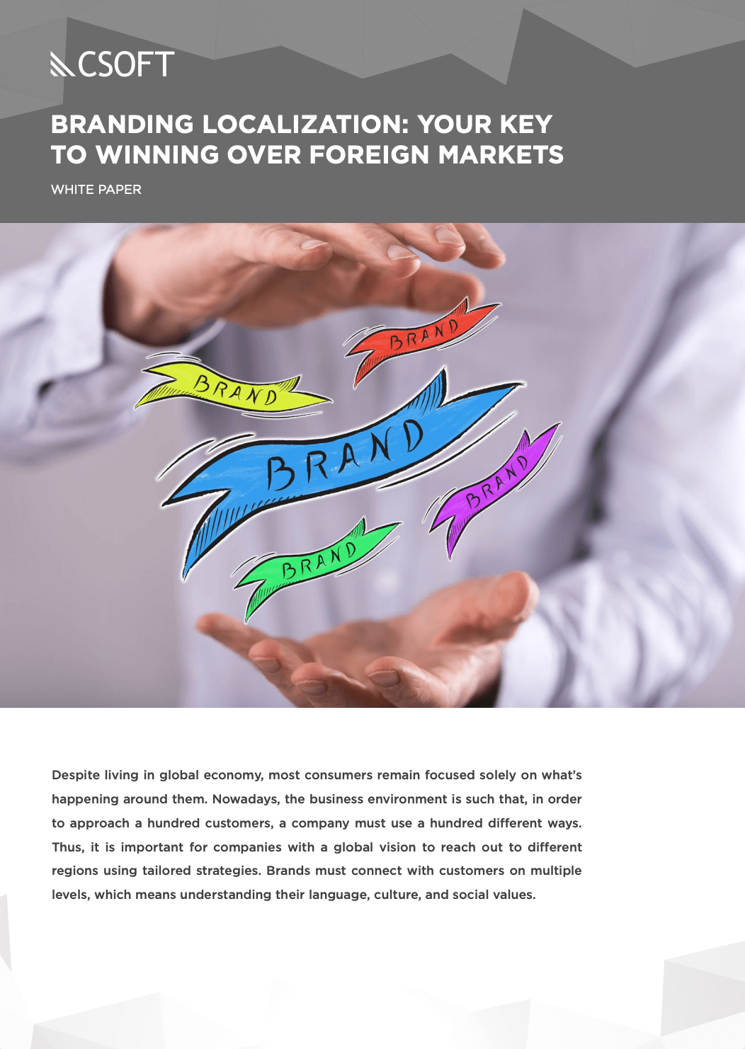 Branding Localization — Your key to winning in foreign markets | CSOFT ...