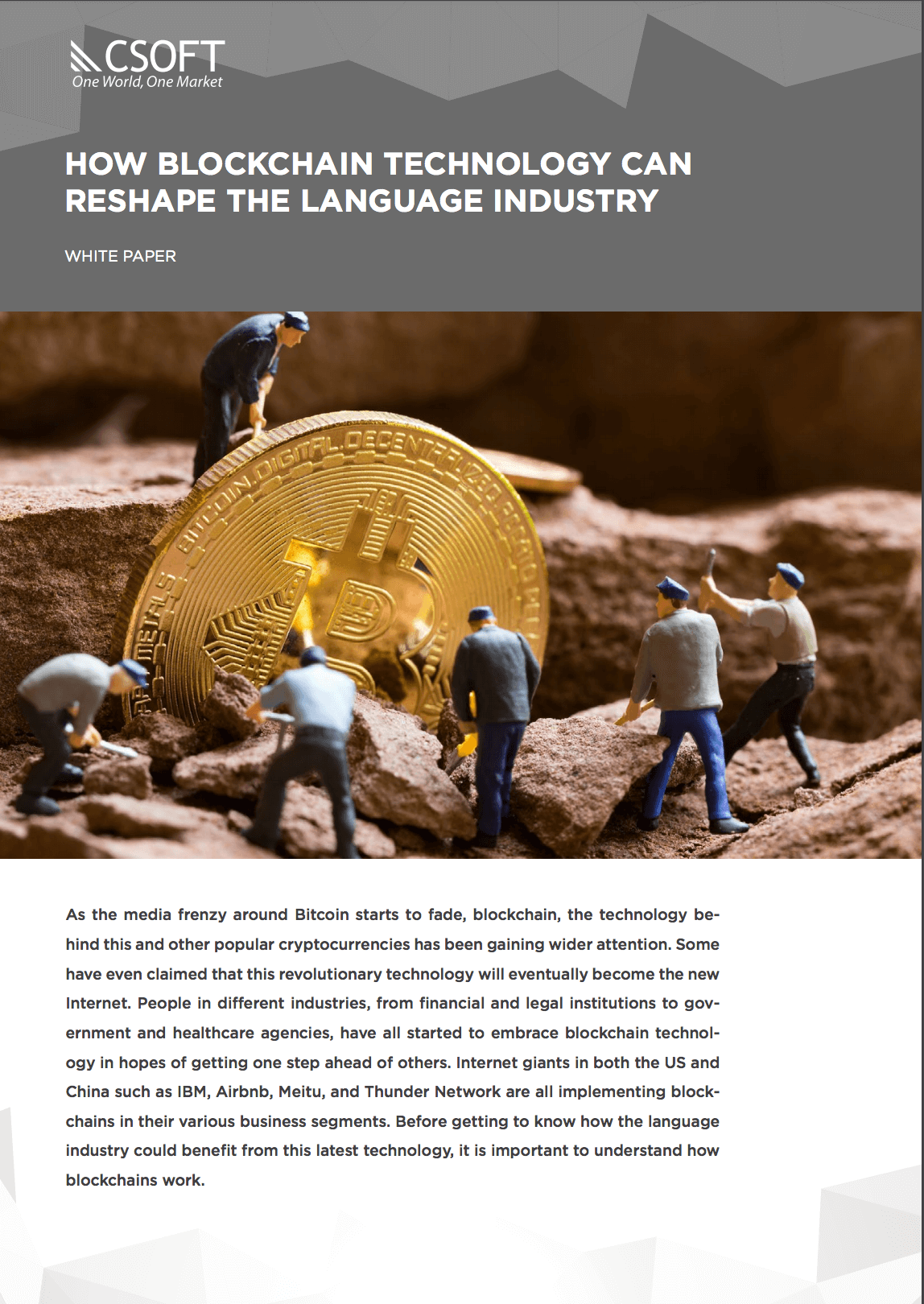 Blockchain In The Language Industry Csoft International 5523