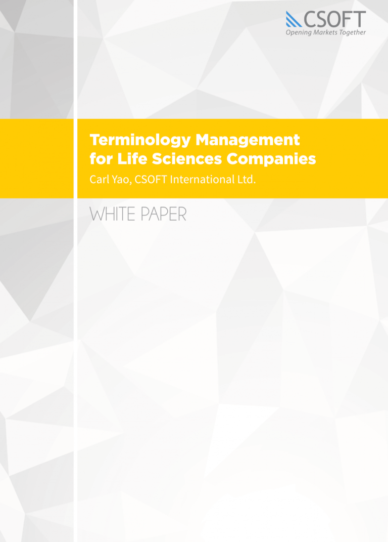Terminology Management for Life Sciences Companies | CSOFT International