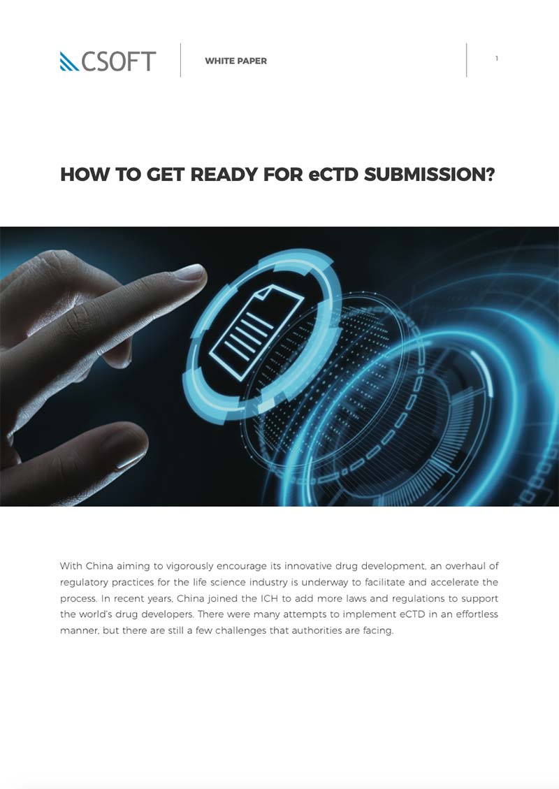 How to Get Ready for eCTD Submission | CSOFT International